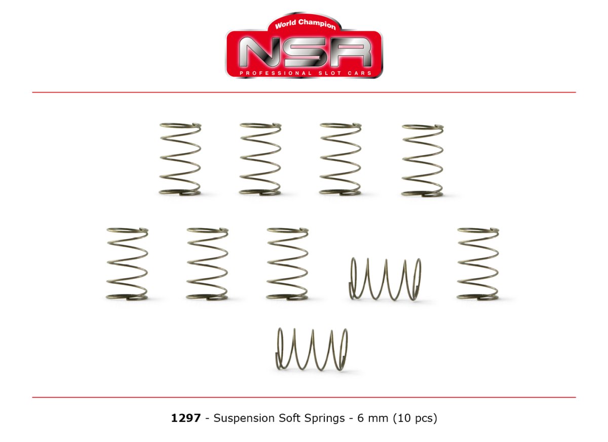 SUSPENSION SOFT SPRINGS 6MM (10 PCS) - Reservedele/Tuning/Værktøj ...