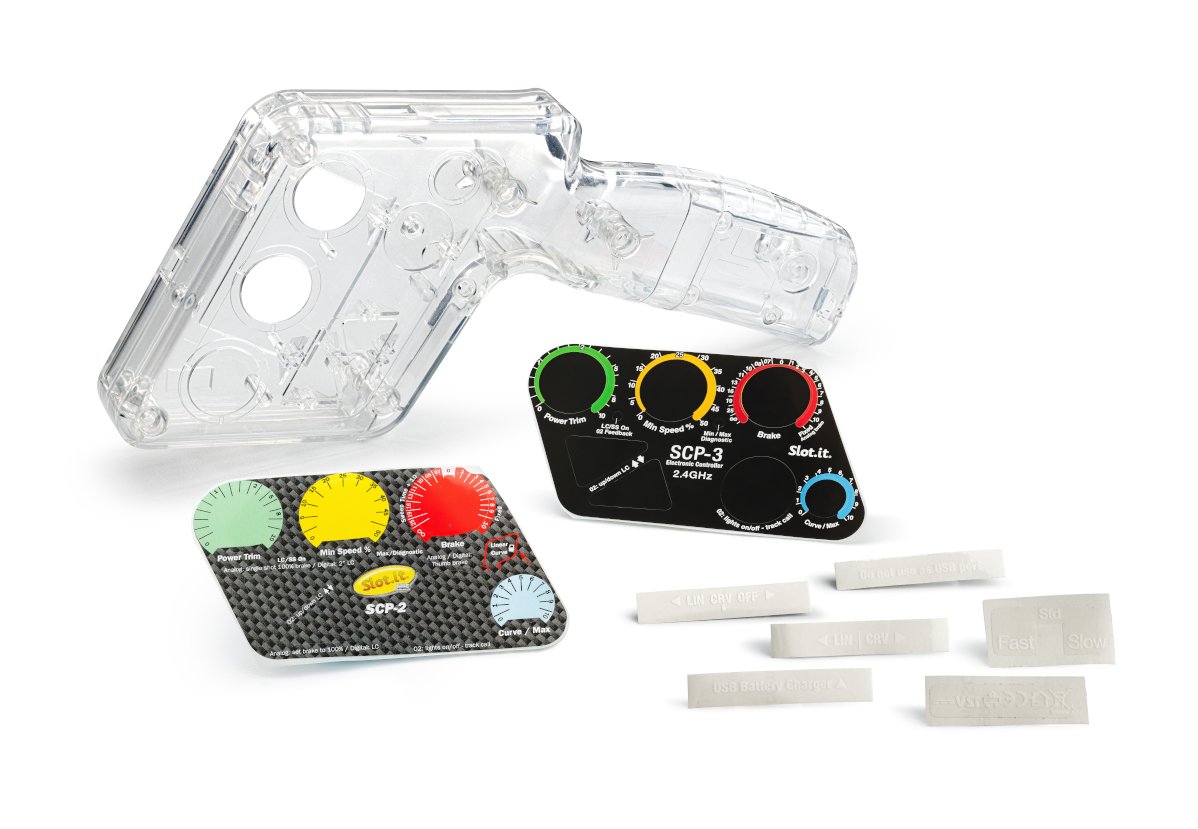 SCP complete transparent shell - Power og Kontrol - Racerbaneshoppen.dk