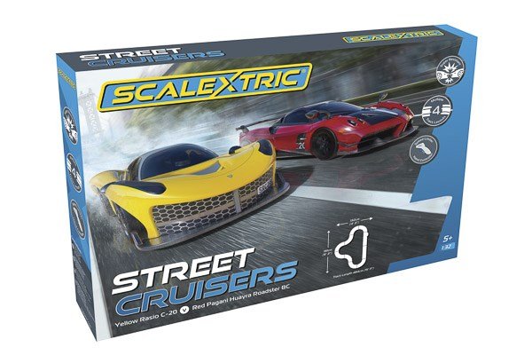 SCALEXTRIC STREET CRUISERS RACE SET - Racerbaner - Racerbaneshoppen.dk
