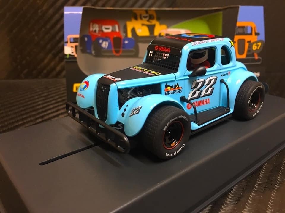 Legends Racer, '34 Ford Coupe, Blue #22 - Biler - Racerbaneshoppen.dk
